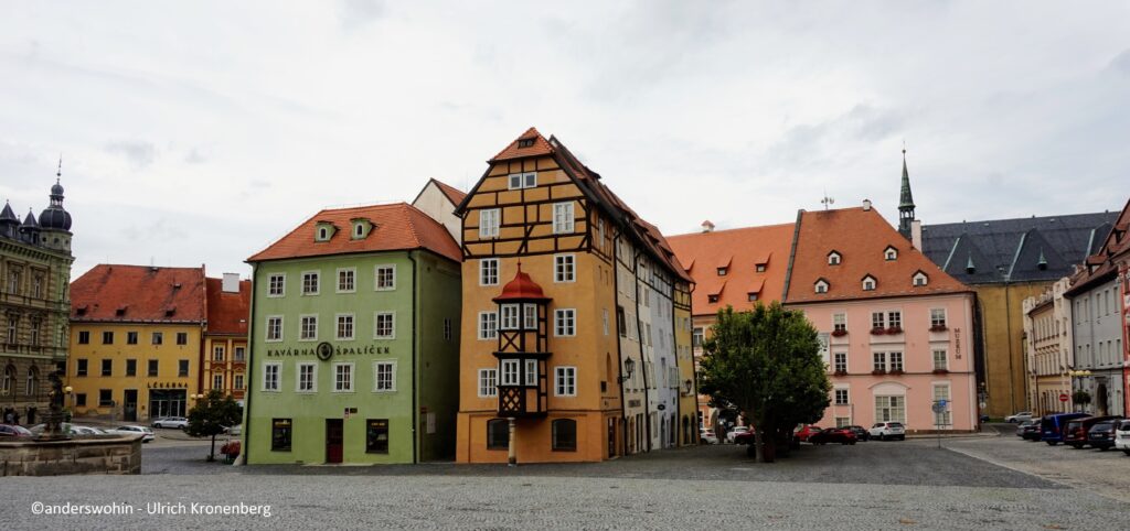 Der schönste Marktplatz/ Eger (Cheb) in Tschechien